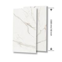 China 750x1500 Vitrified Floor Tiles Carrara Porcelain Ceramic Tile for Kitchen and Lobby for sale