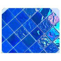 China Wall/Floor/Borders/Accents Tile Dark Mosaic for Swimming Pool in 306x306MM Sheet Size for sale