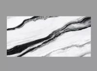 China Black Forest Marble Look Ceramic Tiles 60x120 in Black and White for House Decoration for sale