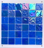 China Wall/Floor/Borders/Accents Tile Dark Mosaic for Swimming Pool in 306x306MM Sheet Size for sale