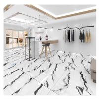 China Black Forest Marble Look Ceramic Tiles 60x120 in Black and White for House Decoration for sale