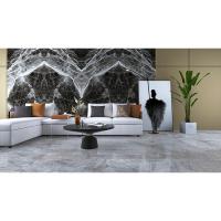 China Large Format Marble Tiles for Hotel Lobby 2400x1200 White Carrara Marble Floor Tile for sale