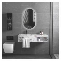 China Modern Style Wall Mounted Countertop Bathroom Towel Rack for Organizing Small Spaces for sale