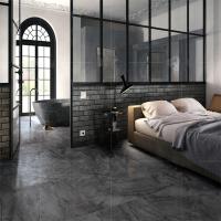 China Step Nose Rubber Garage Floor Orange/White/Gray Color Family 90x90 Polished Porcelain Tiles for sale