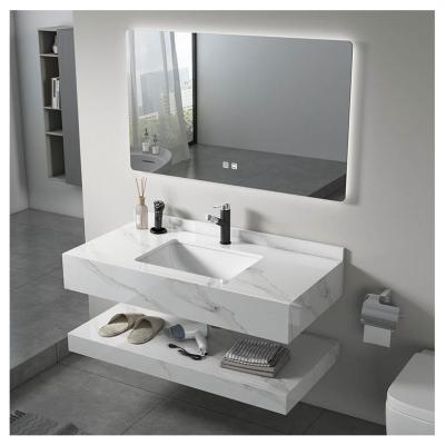 China SLABS/SINTERSTONE Carcase Material Rectangle Bathroom Hanging Cabinet for Home for sale