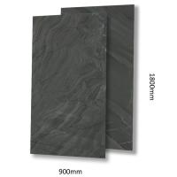 China Upgrade Your Bathroom with Super Black Vitrified Floor Tiles 0.5% Water Absorption for sale