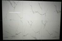 China Flooring Essential 600x600 Italian White Marble Look Glazed Porcelain Vitrified Tiles for sale