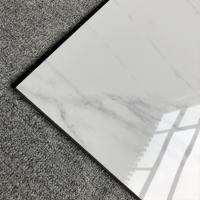 China Building Material Gloss White Ceramic Porcelanto Porcelain Tiles Floor for sale