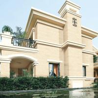 China Occasion Outdoor Beige Travertine Porcelain Vitrified Tiles for Building Material for sale