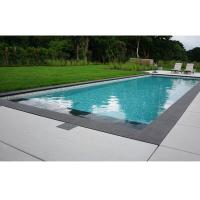 China Sea Blue Wave Glass Mosaic Tile Elevate Your Swimming Pool with Porcelain Villa Style for sale