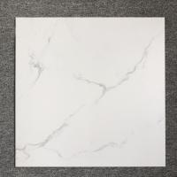 China Engineered Crystal Stone White Bianco Carrara Grey Foshan Marble 24x24 Mirror Tile Sale for sale