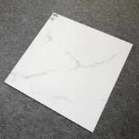 China Engineered Crystal Stone White Bianco Carrara Grey Foshan Marble 24x24 Mirror Tile Sale for sale
