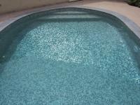 China Iridiscent Crystal Glass Mosaic for Swimming Pool Sheet Size 306x306MM Blue Color Family for sale