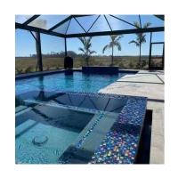 China Swimming Pool and Bathroom Porcelain Mosaic 300*300*8mm for Decoration or Room Occasion for sale