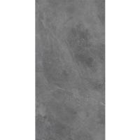 China Outdoor Porcelain Rustic Glazed Ceramic Floor Tile with Non-Slip Function in Dark Grey for sale