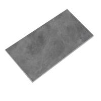 China Outdoor Porcelain Rustic Glazed Ceramic Floor Tile with Non-Slip Function in Dark Grey for sale