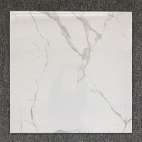 China Ceramic Tiles Super White Marble Indoor Carrara Wall Foshan Porcelain Mirror Tiles for sale