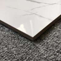 China Ceramic Tiles Super White Marble Indoor Carrara Wall Foshan Porcelain Mirror Tiles for sale