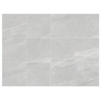 China Antibacterial Grey White Porcelain Tiles 60x60 for Wall and Floor in the Philippines for sale