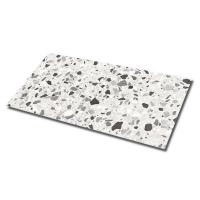 China Artificial Grey Terrazzo Porcelain Floor Tile 600x1200 for Sophisticated Spaces for sale
