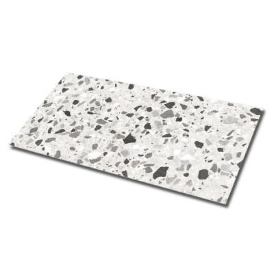 China Artificial Grey Terrazzo Porcelain Floor Tile 600x1200 for Sophisticated Spaces for sale
