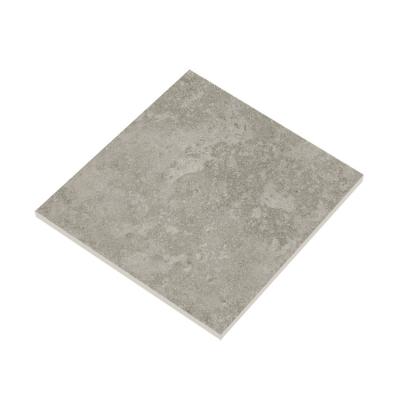 China Vitrified 60x60 Grey Stone Outdoor Vinyl Floor Tile for Heavy Traffic Acid-Resistant for sale