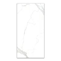 China 120x60 Glazed Calacatta Porcelain White Marble Look Tiles with Heat Insulation Feature for sale