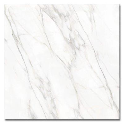 China Modern Design 1x1 Meter Ceramic Tiles for Classic Hotel Lobby Floor Carrara Style for sale