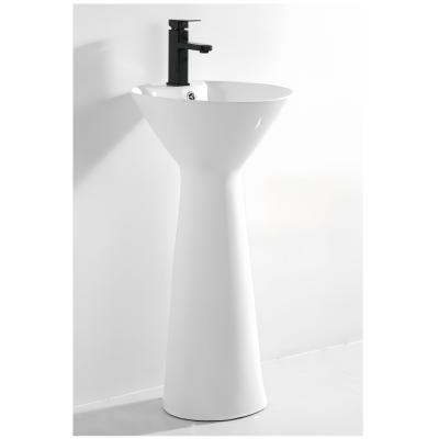 China Slowly Toilet Seat Cover Ceramic Pedestal Hand Wash Basin for Your Requirements for sale
