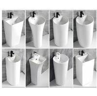 China Slowly Toilet Seat Cover Ceramic Pedestal Hand Wash Basin for Your Requirements for sale