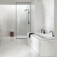 China White Polished Porcelain Bathroom Tile Ceramic at Foshan for Wall Tiles within Grays for sale