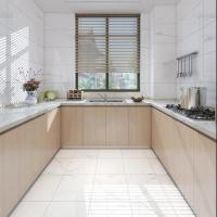 China 300x600 Ceramic Wall Stone Tiles Interior Vitrified for Modern Coffee White Kitchen for sale