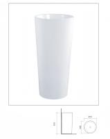 China Floor Mounted Installation European Style Ceramic Hand Wash Basin with Sanitary Wares for sale