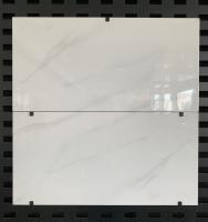 China Indoor Kitchen and Bathroom White Grey Vein Marble Ceramic Tile with Solid Wood Texture for sale
