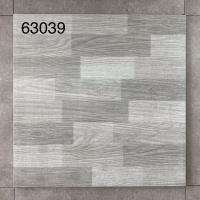 China 600x600 Vitrified Tiles Colored Matte Bathroom Porcelain Floor Tile in Brown Black Yellow Grey for sale
