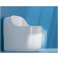 China Slowly Closing Seat Cover One-Piece Elongated Non-Electric Toilet for American Market for sale
