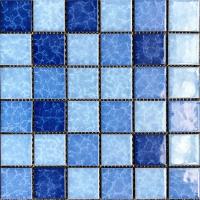 China Building Material Swimming Pool Ceramic Mosaic with Polished Surface and Anti Slip Feature for sale