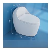 China Slowly Closing Seat Cover One-Piece Elongated Non-Electric Toilet for American Market for sale