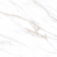 China 600x600mm Calacatta White Porcelain Floor Tiles with Glossy Surface Tile Type Borders for sale