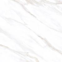 China 600x600mm Calacatta White Porcelain Floor Tiles with Glossy Surface Tile Type Borders for sale