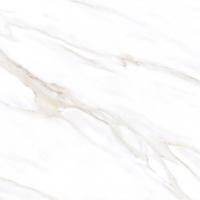 China 600x600mm Calacatta White Porcelain Floor Tiles with Glossy Surface Tile Type Borders for sale