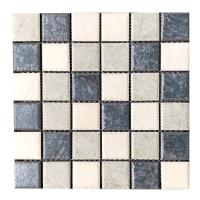 China Anti-Slip Swimming Pool Floor Tile Made of Ceramic and Glass for Acid Resistance for sale