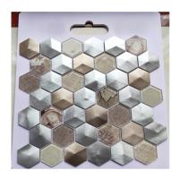 China Metal Mosaic Bathroom Wall Tiles with Acid-Resistant and Wear-Resistant Function for sale