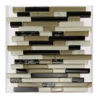 China VS41MD/VS42MD/VS43MD/VS44MD/VS45MD Interior Tiles Waterjet Mosaics with Black Mirror for sale
