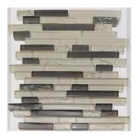 China VS41MD/VS42MD/VS43MD/VS44MD/VS45MD Interior Tiles Waterjet Mosaics with Black Mirror for sale
