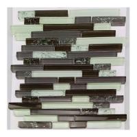 China VS41MD/VS42MD/VS43MD/VS44MD/VS45MD Interior Tiles Waterjet Mosaics with Black Mirror for sale