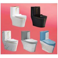 China Modern Ceramic Toilet WC and Bath Tub Set with Cleaning Environmental Glaze Bathroom Set for sale