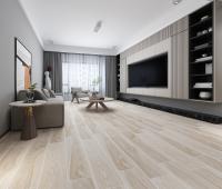China Rustic Style Wood Finish Ceramic Floor Tiles Porcelain Wooden Wall Tile Flooring for sale