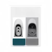 China Slowly Seat Cover Dual-Flush Washdown One Piece White Ceramic Toilet with High Durability for sale