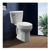China Modern Ceramic Toilet WC 680x370x830mm Two Piece S-Trap Floor Mount Standing Toilet Set for sale